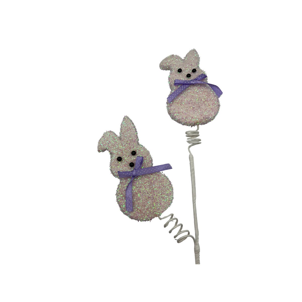 27" Sugared Bunny Peep Spray x2 (Choose Color) – Festive Creations By ...