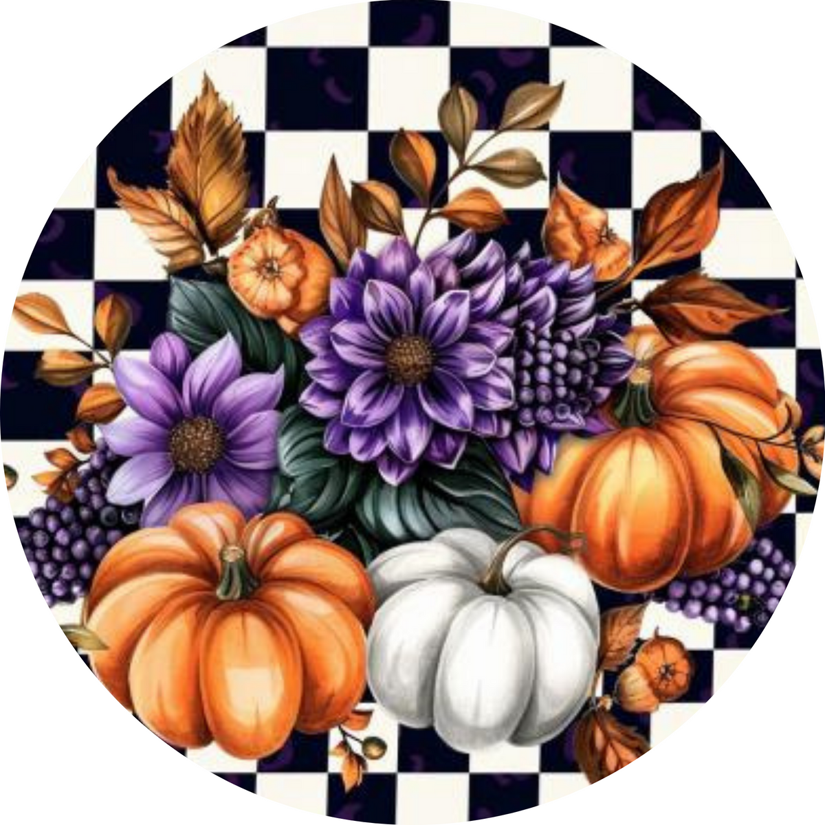 Bold Fall Arrangement Metal Sign (Choose Size) – Festive Creations By ...